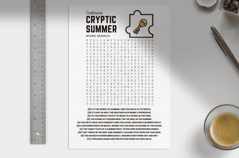 21 Free Printable PDF Summer Word Search Puzzles For Kids & Adults