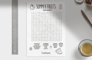 21 Free Printable PDF Summer Word Search Puzzles For Kids & Adults